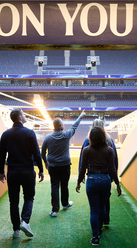 VIP Stadium Tours at Tottenham Hotspur Stadium