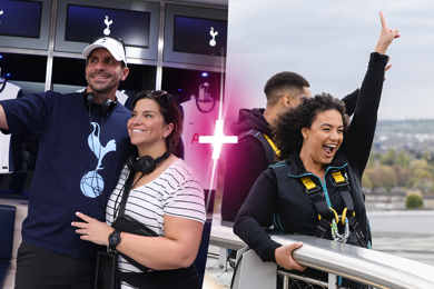 The Dare Skywalk at Tottenham Hotspur Stadium