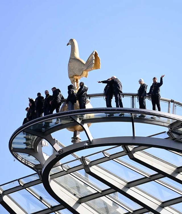 The Dare Skywalk at Tottenham Hotspur Stadium