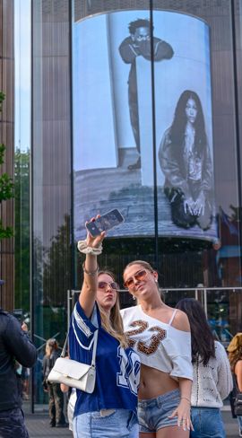 Kendrick Lamar and SZA at Tottenham Hotspur Stadium