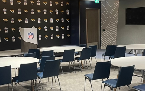 NFL Press Auditorium | Explore Our Themed Spaces